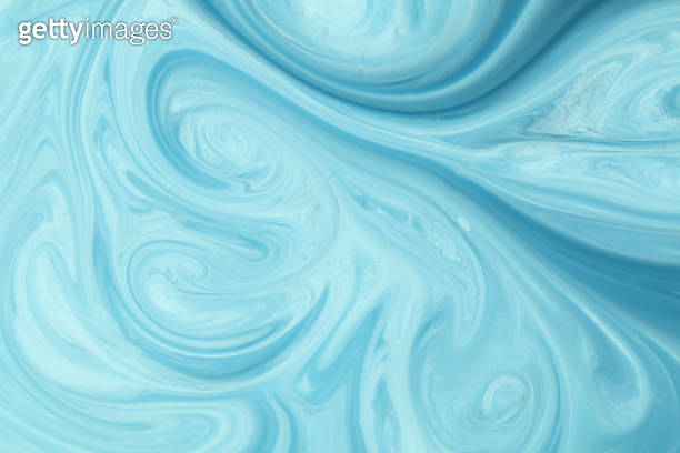 sea blue and white ink mixing, water wave texture background ...