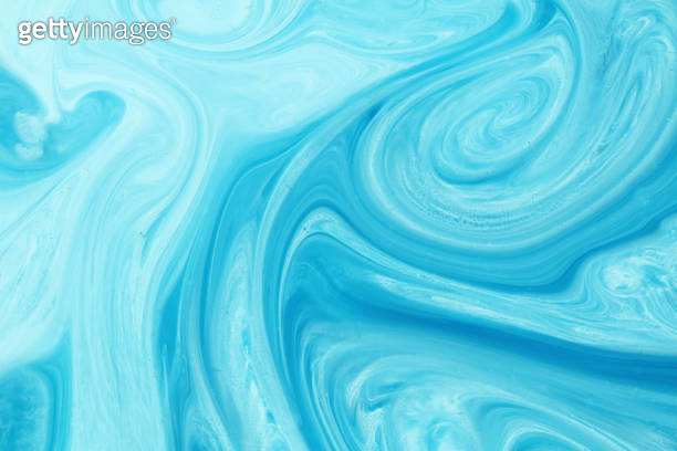 sea blue and white ink mixing, water wave texture background ...