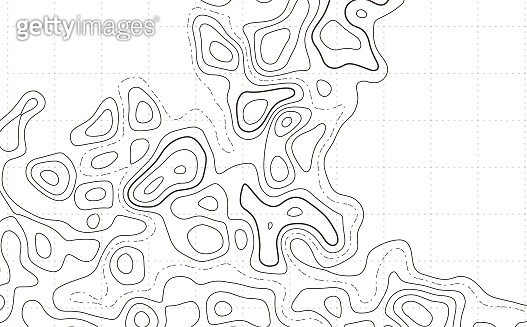 Topographic map abstract background. Outline cartography landscape ...