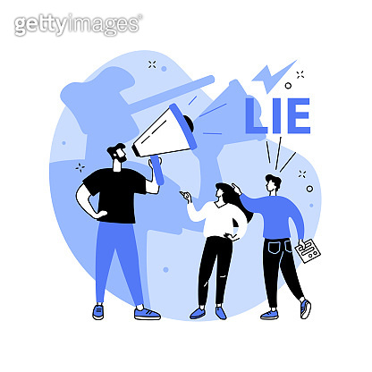 Cheating abstract concept vector illustration. (1316048047) - 게티이미지뱅크