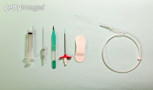 Equipment sets for a peripherally inserted central catheter(PICC ...