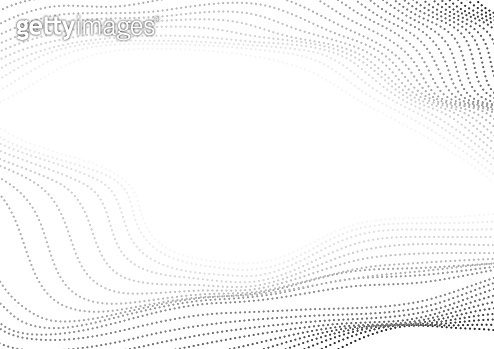 Grey dotted lines fluid waves abstract vector background 이미지 ...
