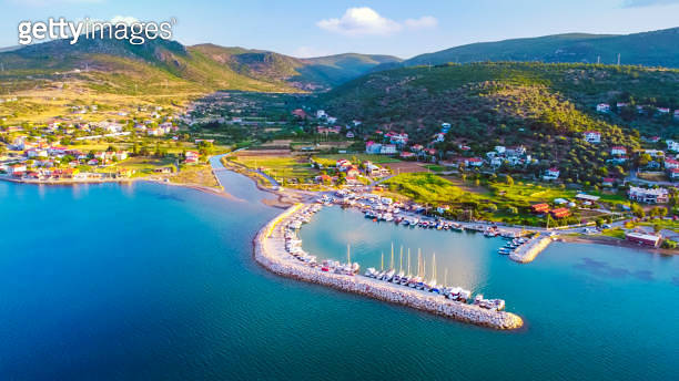 Urla balikliova izmir Aerial View 이미지 (1326367646) - 게티이미지뱅크