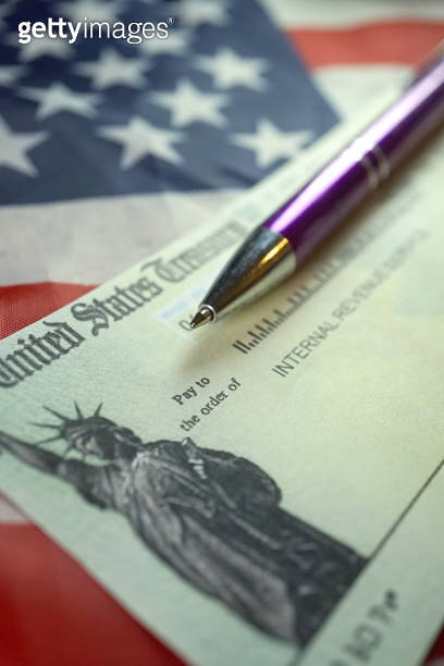 Government check 이미지 (1298996573) - 게티이미지뱅크