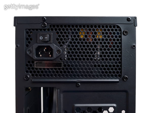 Computer part for system unit assembly, power supply for computer close ...