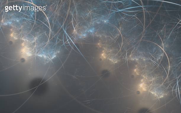 abstract fractal organic like shapes computer generated background 이미지 ...