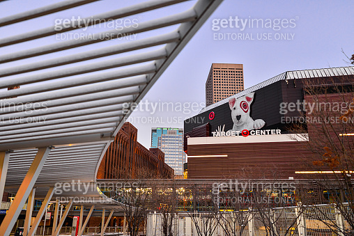 Target Center Arena in Downtown Minneapolis, Minnesota (1360234311 ...
