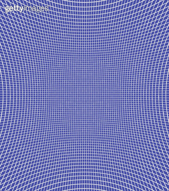 Concave white lines grid pattern background 이미지 (1359869771) - 게티이미지뱅크