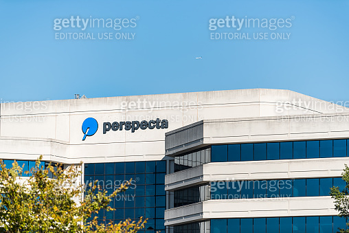 Perspecta Inc company headquarters building sign in Northern Virginia ...