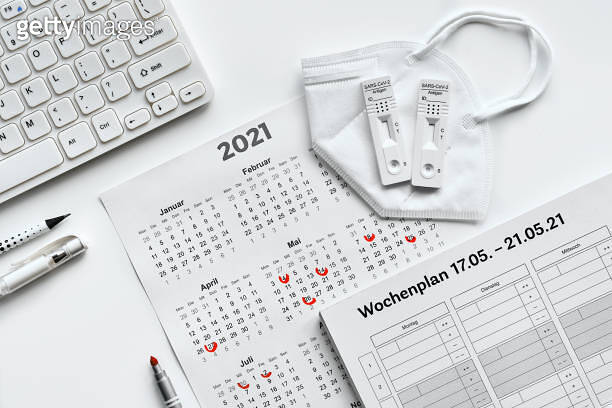 Back to school or university with express coronavirus tests. Two rapid ...