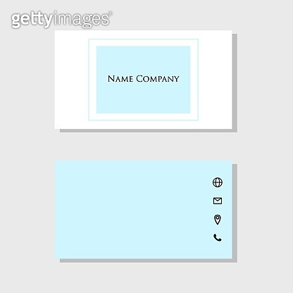 Business card design. Business schedule. Business card for business ...