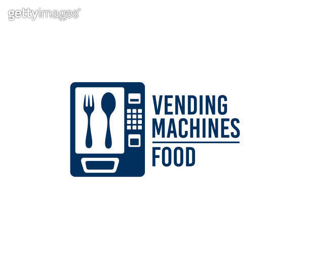 Vending machines on sale of food and snacks, design. Buying food in ...