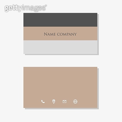 Business card design. Business schedule. Business card for business ...