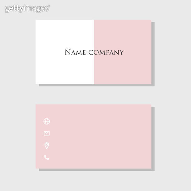 Business card design. Business schedule. Business card for business ...