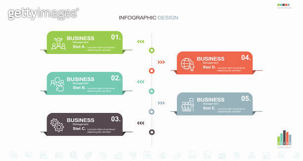 Business data visualization. timeline infographic icons designed for ...