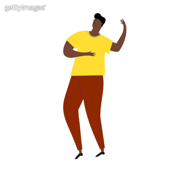 Vector hand drawn cartoon illustration of latino, carribean. african ...