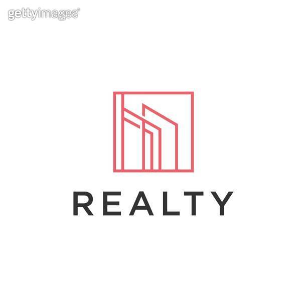 Abstract realty real estate logo 이미지 (1332302213) - 게티이미지뱅크