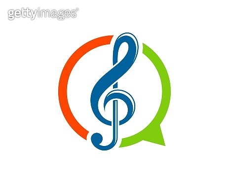 Circle bubble chat with music note inside (1318553900) 일러스트, 무료 일러스트 ...