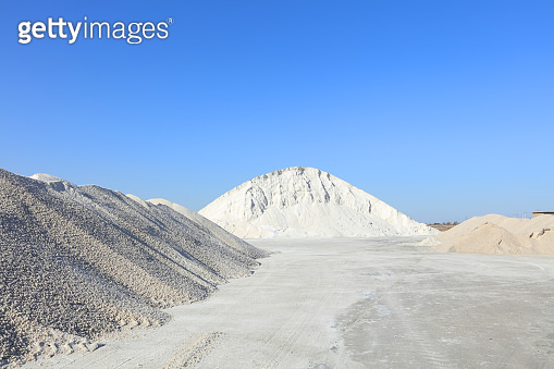 Sea salt production. machinery for the treatment of the salt, Salt ...