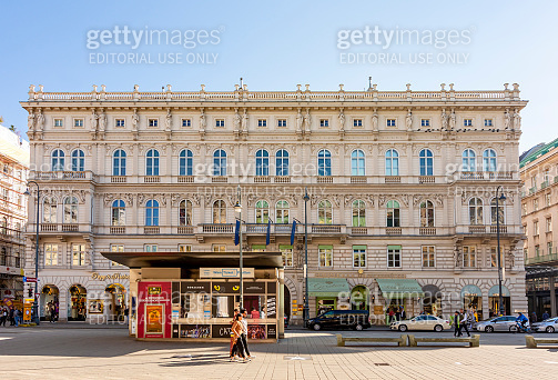 Palais (palace) Todesco in Vienna, Austria 이미지 (1354876444) - 게티이미지뱅크