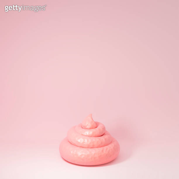 Pink poop of fairy or unicorn 이미지 (1303676548) - 게티이미지뱅크