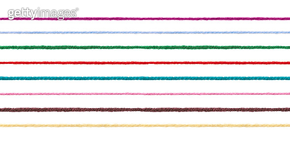 wool string rope cord cable line (1321526769) - 게티이미지뱅크