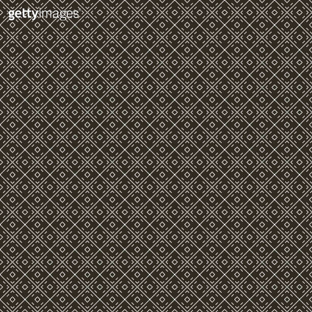 vector pixel art black and white seamless pattern of minimalistic ...