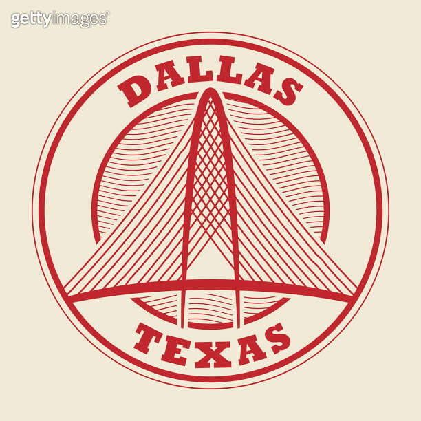 Stamp or label with words Dallas, Texas inside (1301363898) 일러스트, 무료 ...