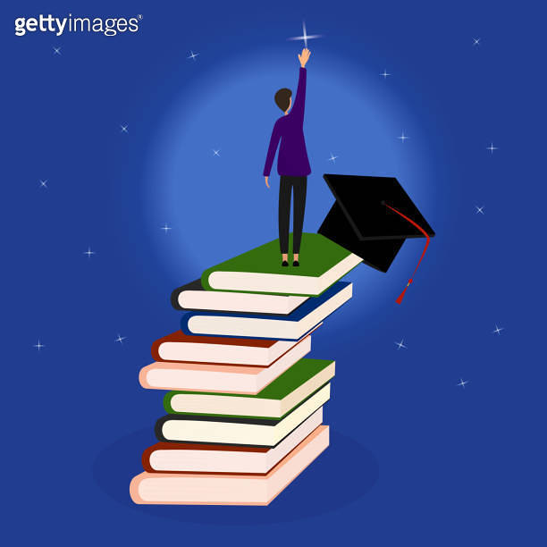 learning and achieving goals 이미지 (1357430042) - 게티이미지뱅크