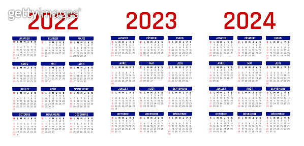 2022,2023,2024 Calendar French. 2022 French calendar. 2023 French ...