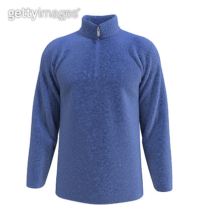 Fleece tracksuit top jacket with half zip design 이미지 (1326352373) - 게티이미지뱅크