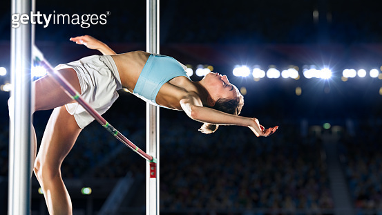 High Jump Championship: Professional Female Athlete on World ...