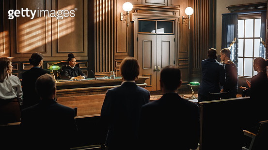 Court of Law and Justice Trial: Judge Ruling Out a Positive Decision in ...