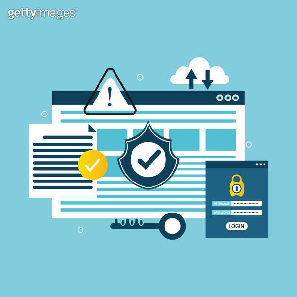 Successful web browser Login page on Screen with password form 이미지 ...