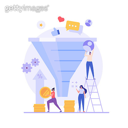 Marketing team earning money and generating leads. Increasing rates ...