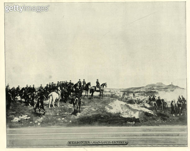 Napoleon III at the Battle of Solferino Victorian 19th Century 이미지 ...
