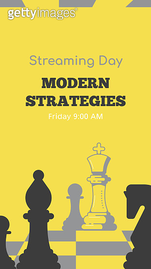Modern Trendy Story Template for Chess Streaming 이미지 (1305883899) - 게티이미지뱅크