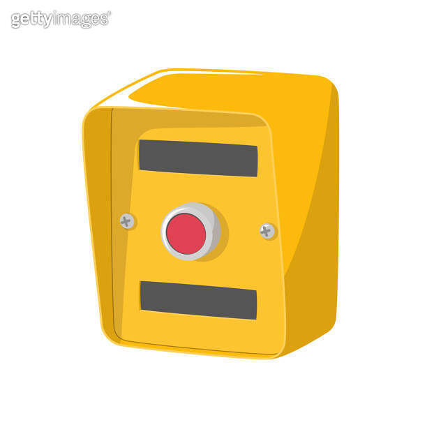 All off push button signal. Pedestrian traffic light. 이미지 (1334970686 ...