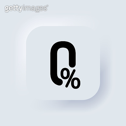 Zero percent. Zero fees icon. Commission zero percent line icons ...