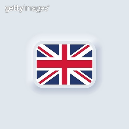 Flag of United Kingdom. National United Kingdom flag. United Kingdom ...