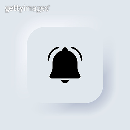 Notification icon. Bell notification and sound icons. For incoming ...