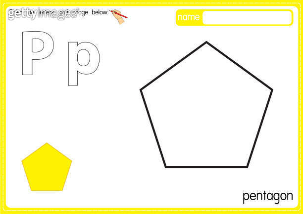 Vector illustration of kids alphabet coloring book page with outlined ...