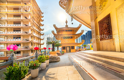 Landscape architecture monastery Minh Dang Quang was designed to ...