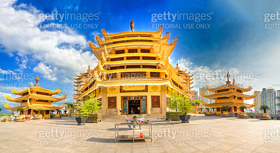 Landscape architecture monastery Minh Dang Quang was designed to ...