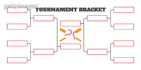 8 team tournament bracket championship template flat style design ...