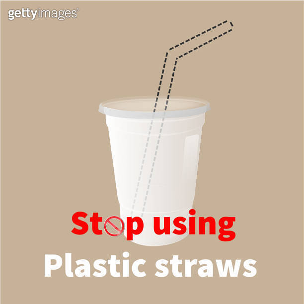 Infographics for Stop using Plastic straws, Stop plastic pollution ...