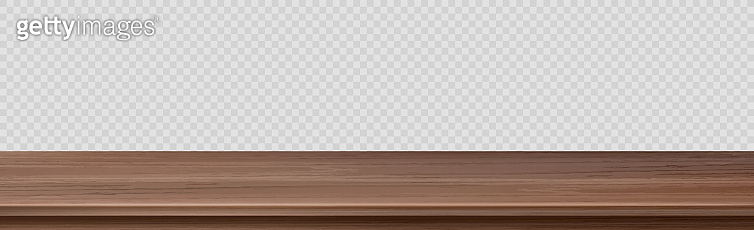 Large table top solid wood texture, transparent background - Vector ...