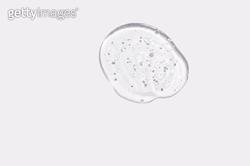 Luqiud cosmetic product. Jelly bubble transparent toner. Makeup cleaner ...