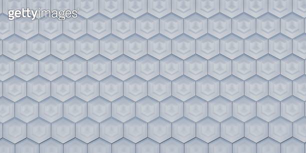 hexagon pixel blocks technology abstract background modern scene ...