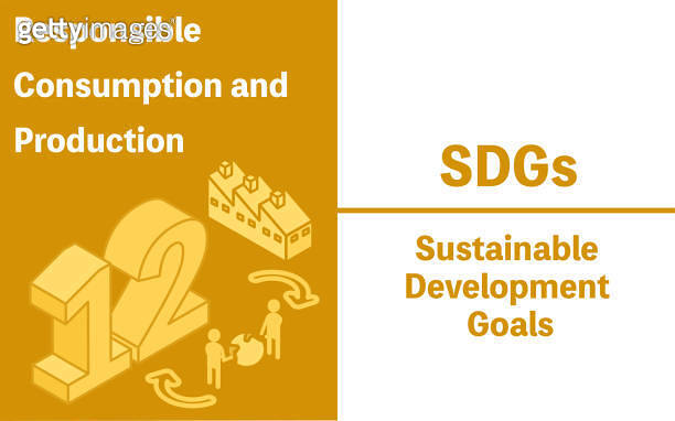 SDGs Goal 12, Responsible consumption, production (1327411097) - 게티이미지뱅크